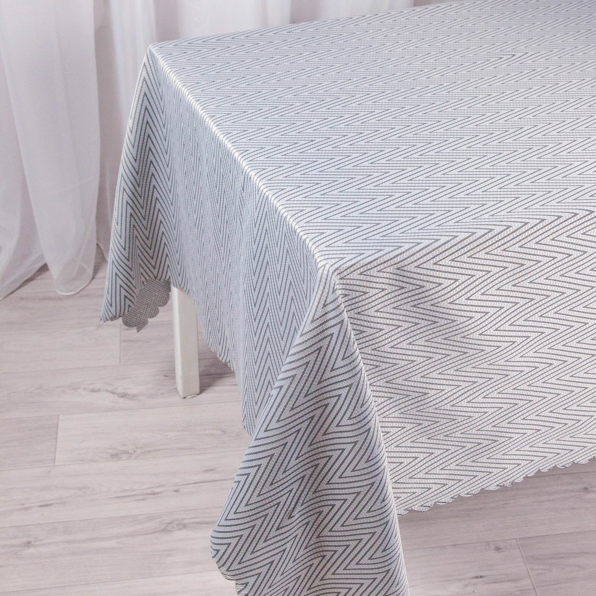 Скатерть 150х220 см тканевая прямоугольная Wellness