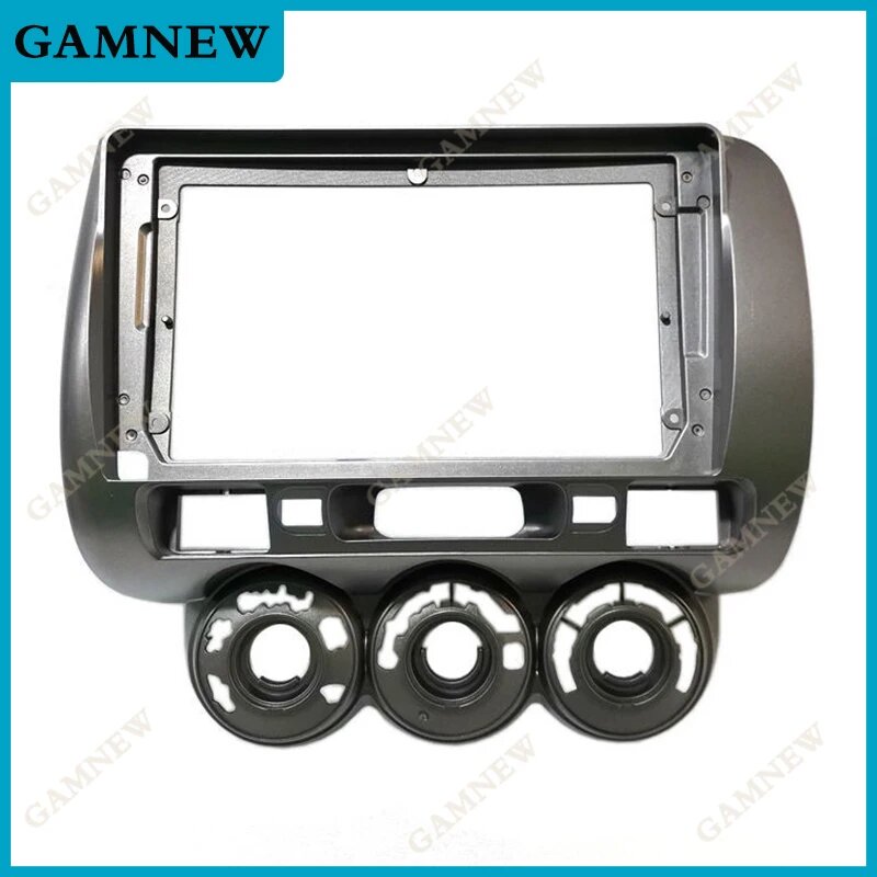 9-дюймовый автомобильный радиоприемник, рамка-кабель для HONDA FIT JAZZ CITY 2002-2008 гг, стерео Android, комплект приборной панели, рамка лицевой панели
