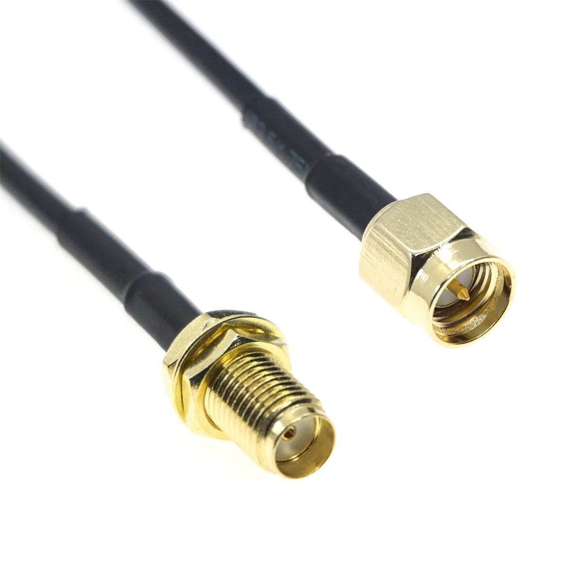 Кабель RG316/RG174 SMA папа-мама, 20см
