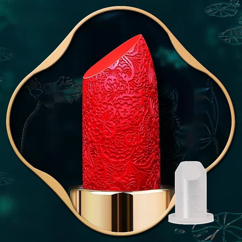 Силиконовая форма для помады цветок Красный, Silicone Mold Head