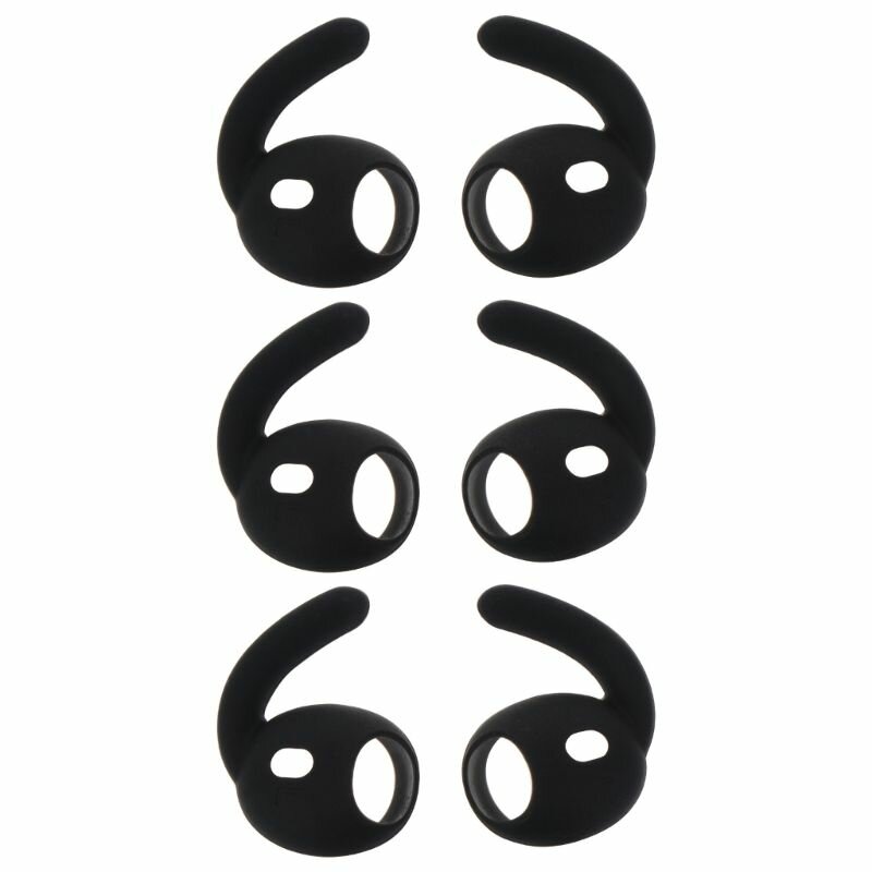 AirPods Pro 2 черный спортивный нескользящий чехол для наушников