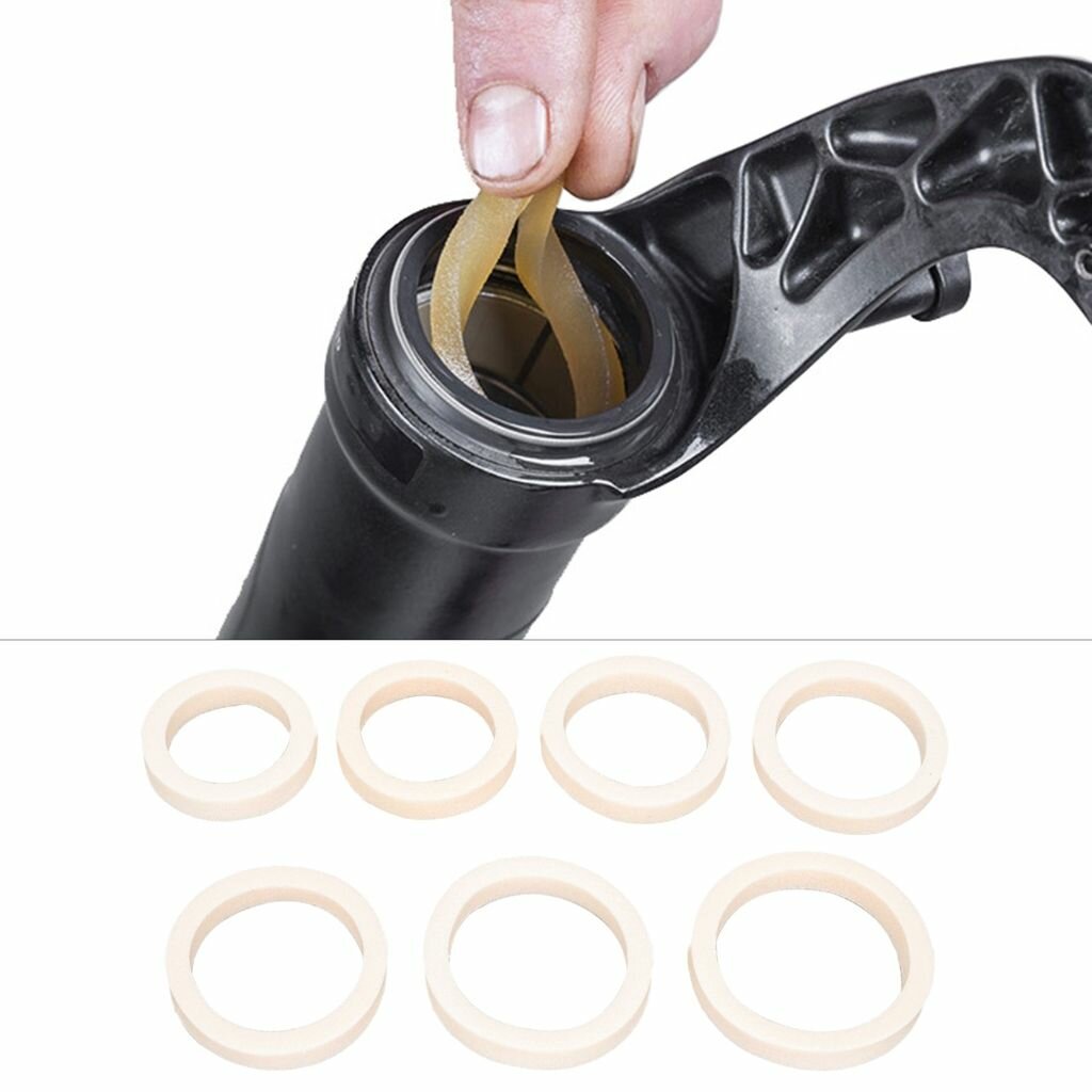 8 велосипедных амортизаторов, передняя вилка, маслопоглощающая губка-30 мм