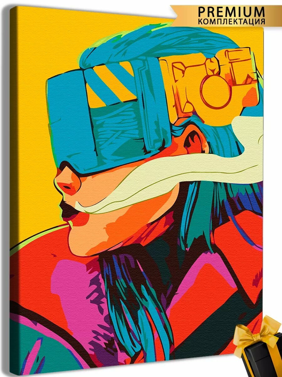 Поп Арт Киберпанк