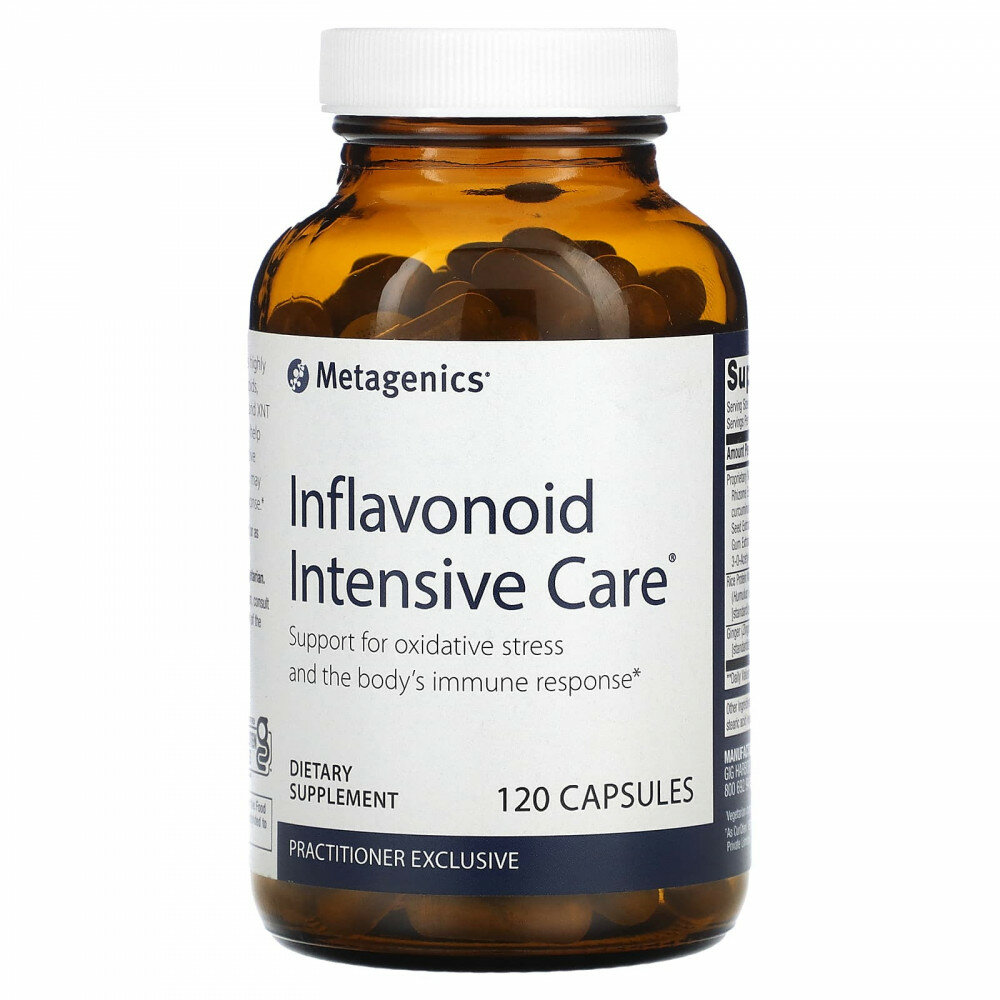 Metagenics, Inflavonoid Intensive Care®, здоровье суставов, 120 капсул