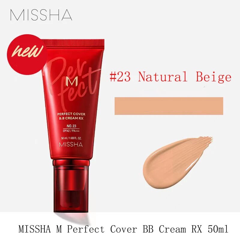Missha M Perfect Cover BB Cream SPF42 PA+++ BB Cream RX 23