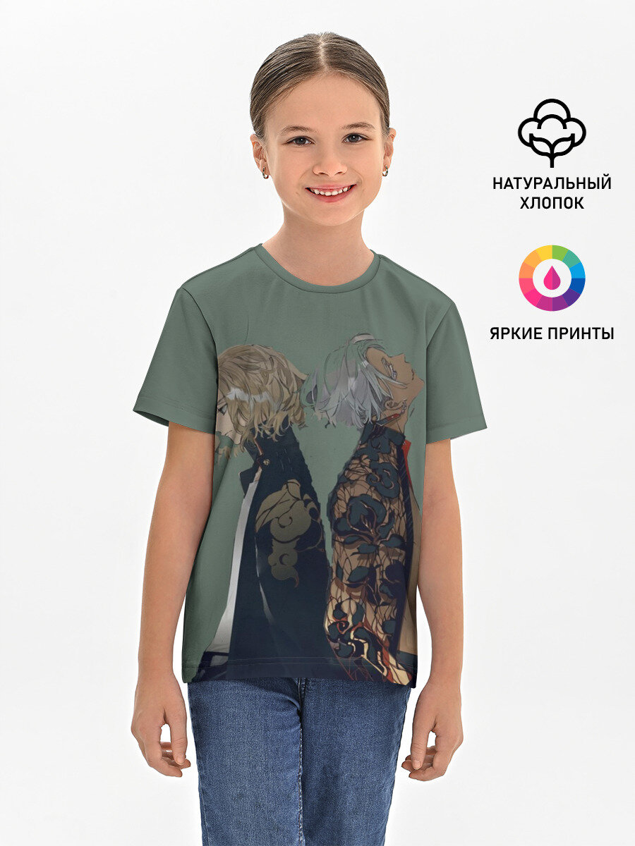 Футболка хлопковая детская Токийские мстители Майки