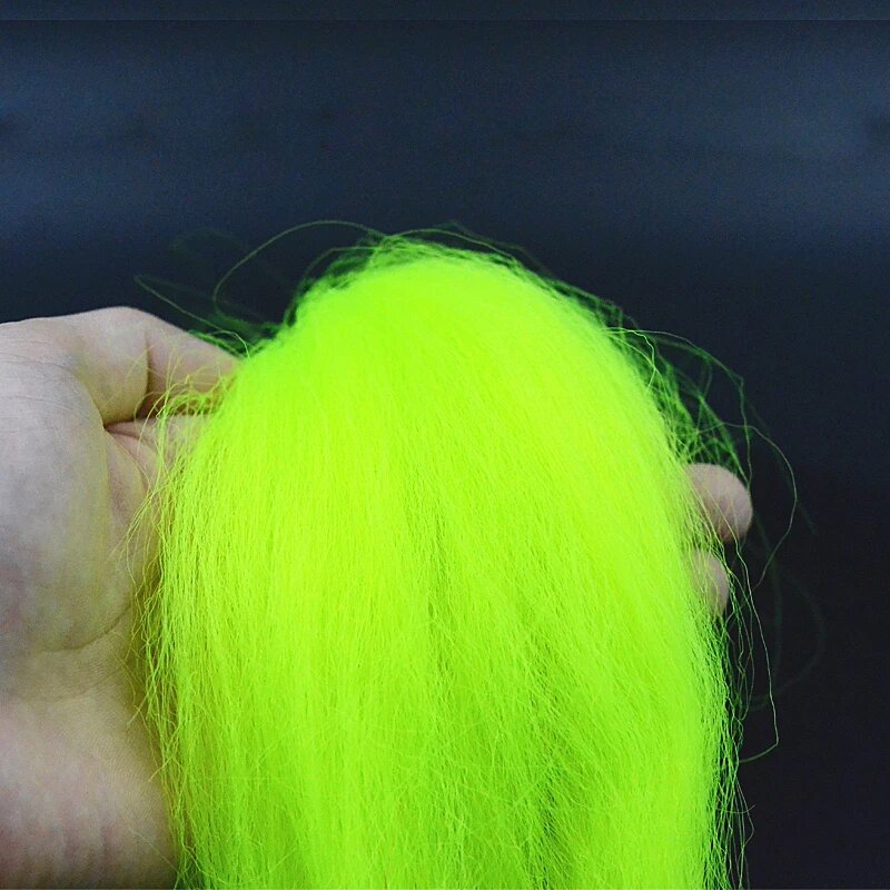 Стримеры из волокна CONTEMPLATOR Clouser Minnow Baitfish 9,8 дюйма 2 шт. Зеленый, Fluo Yellow