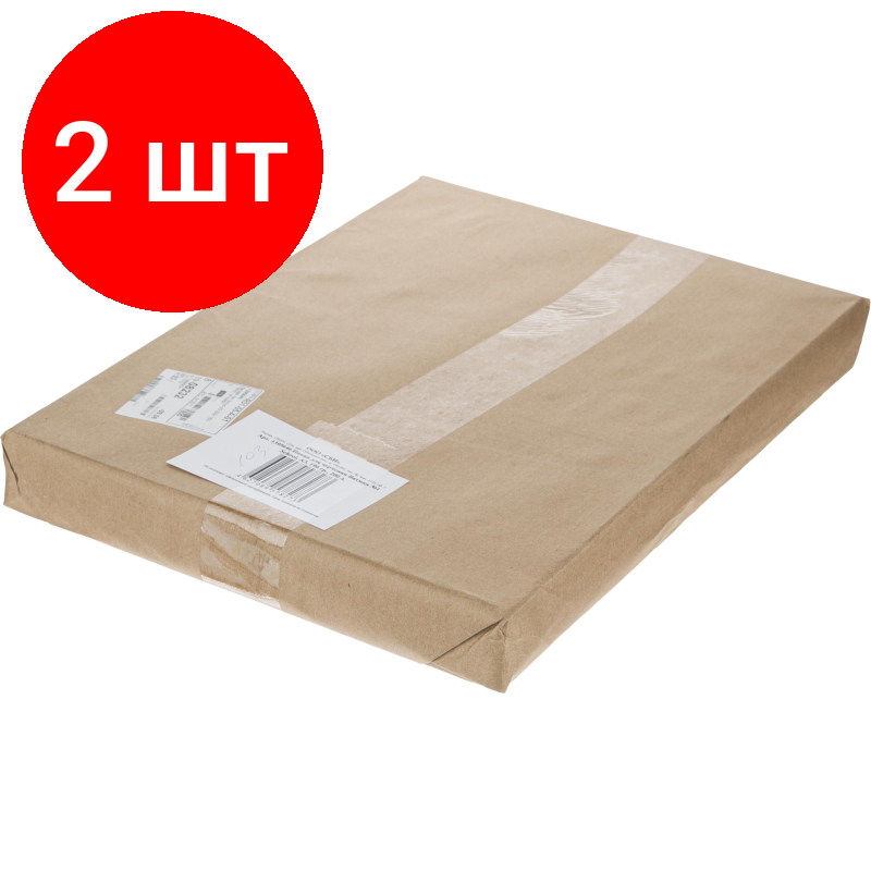 Комплект 2 упаковок, Ватман №1 School А3 200л 180-190гр, уп. крафт