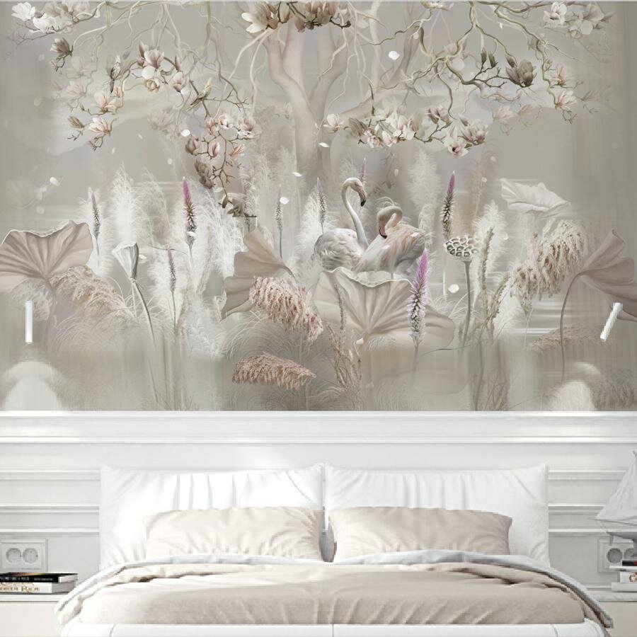 Фотообои Сказочное дерево 13-955-L-Флок 270 x 400 см (ВхШ) Бесшовные, флизелиновые, влагостойкие обои