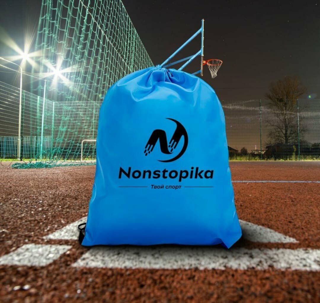 Мешок для сменной обуви, чехол для хранения обуви с завязками 40х33см.