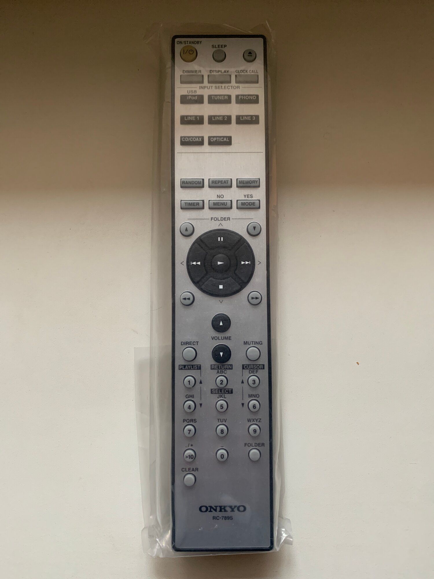 Пульт Onkyo RC-789S, оригинальный, для моделей PHA-1045/CS-1045/CS-1045DAB