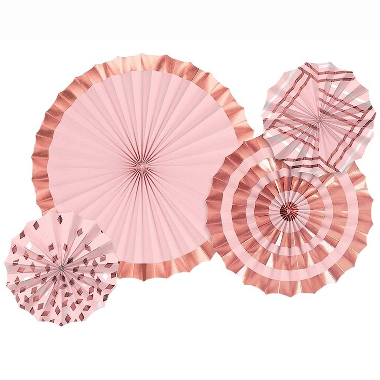 Фант RoseGold Blush 20-30-40см 4шт