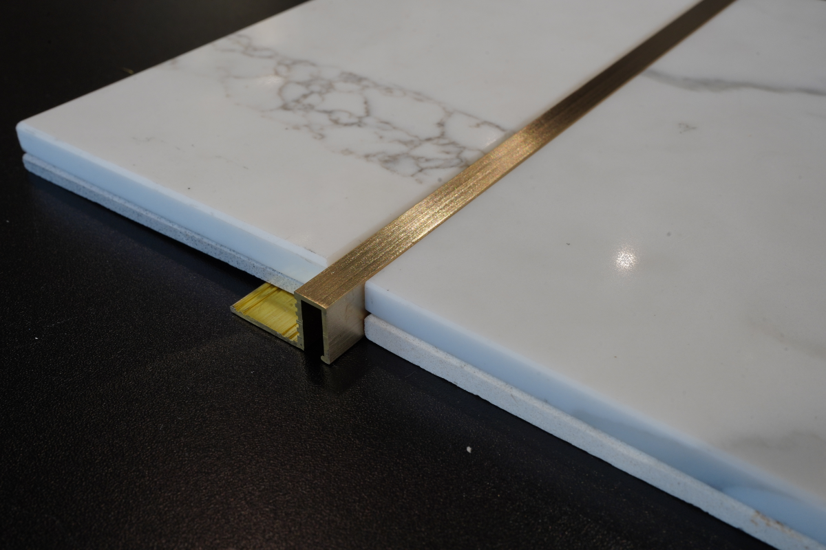 PROFINAL- Профиль из латуни шлифованной 8х12.5 мм. длина 2.7 м. PRFOS 125