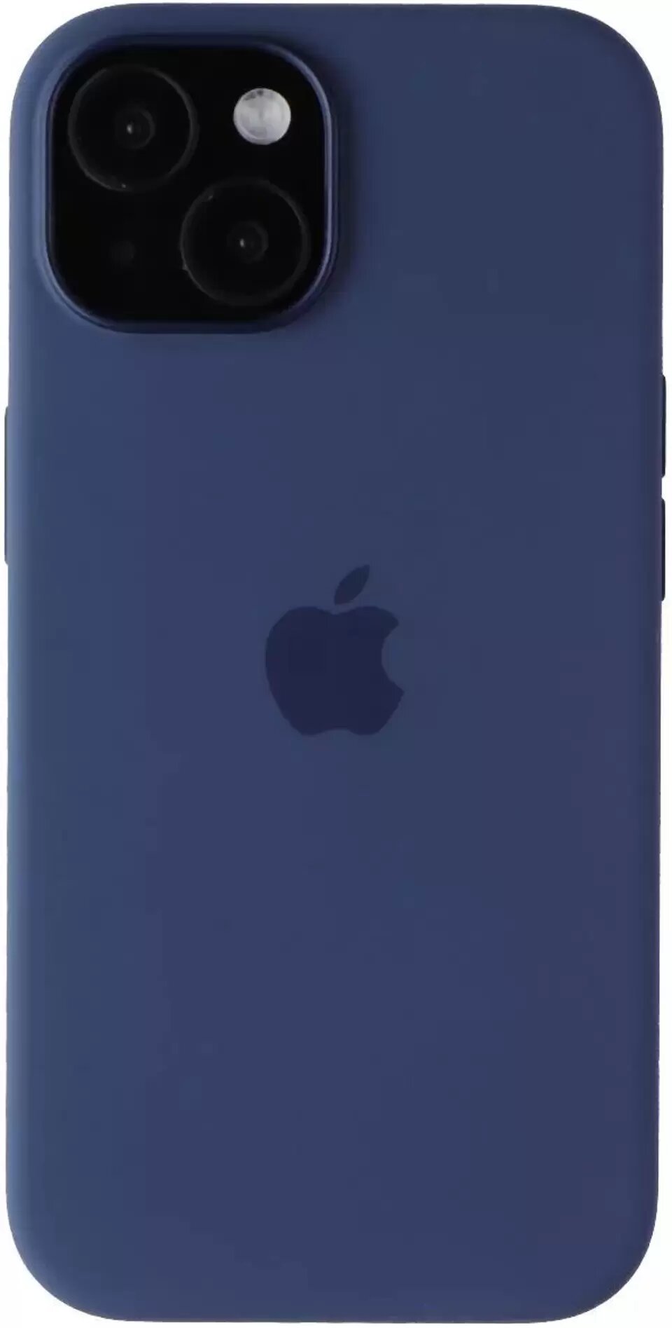 Клип-кейс Apple Silicone Case with MagSafe для iPhone 15 STORM BLUE синий