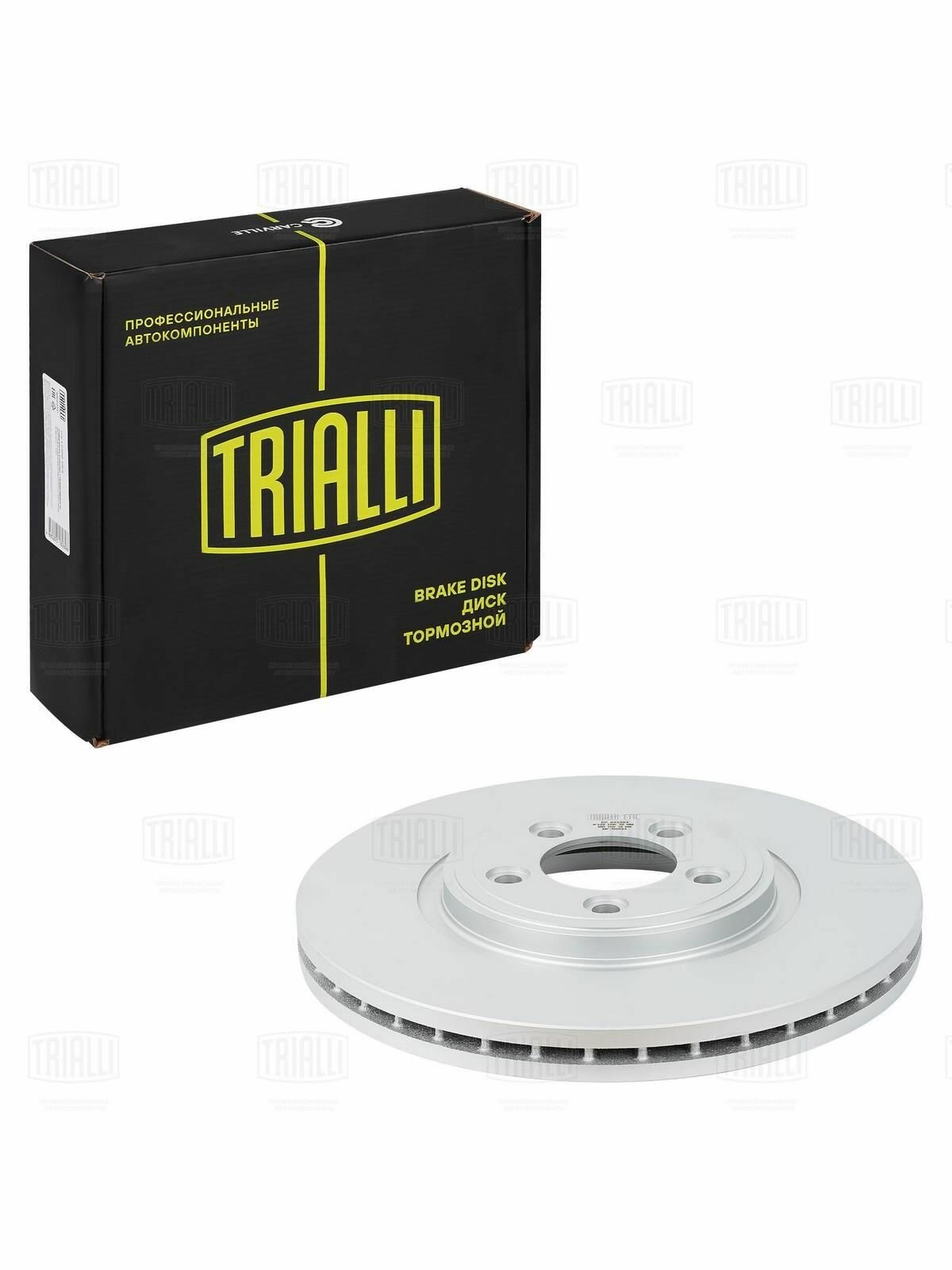 Диск тормозной передний Trialli DF073204 для а/м Jaguar XF (07-), S-Type (99-), d 326 мм