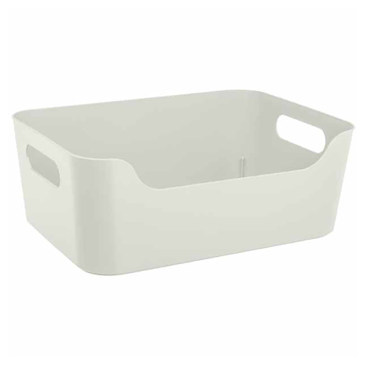 Econova Корзинка универсальная SCANDI 1.2 л, размеры 17×12×7.5 см, светло-серый