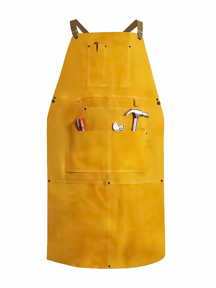 Фартук сварщика из воловьей кожи Welders pride, 100x60см