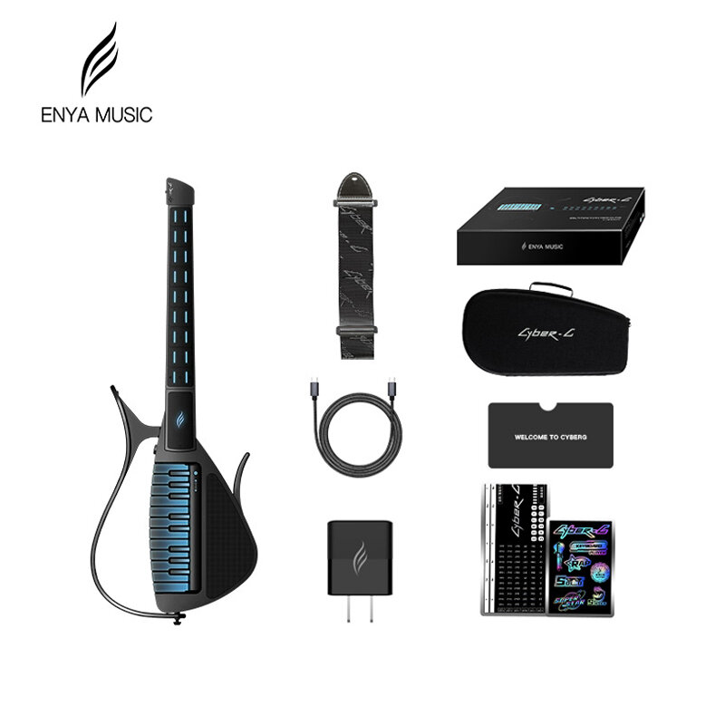 Enya Cyber G электрогитара без струн автоматическая электрогитара фортепиано интеллектуальное сопровождение пение