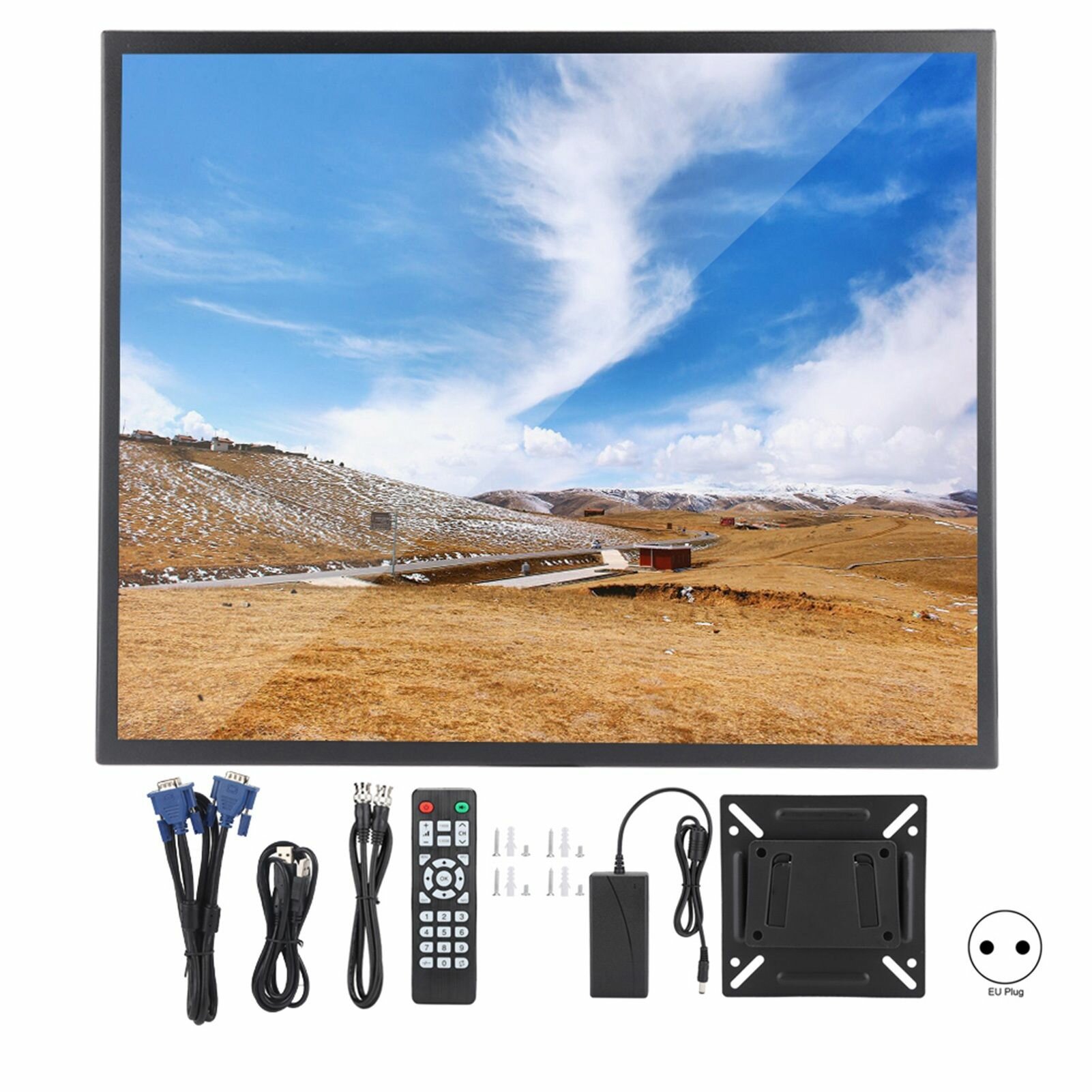 19" резистивный сенсорный экран 1280x1024, металл, HDMI/VGA/AV/BNC/USB (G19CrV59)