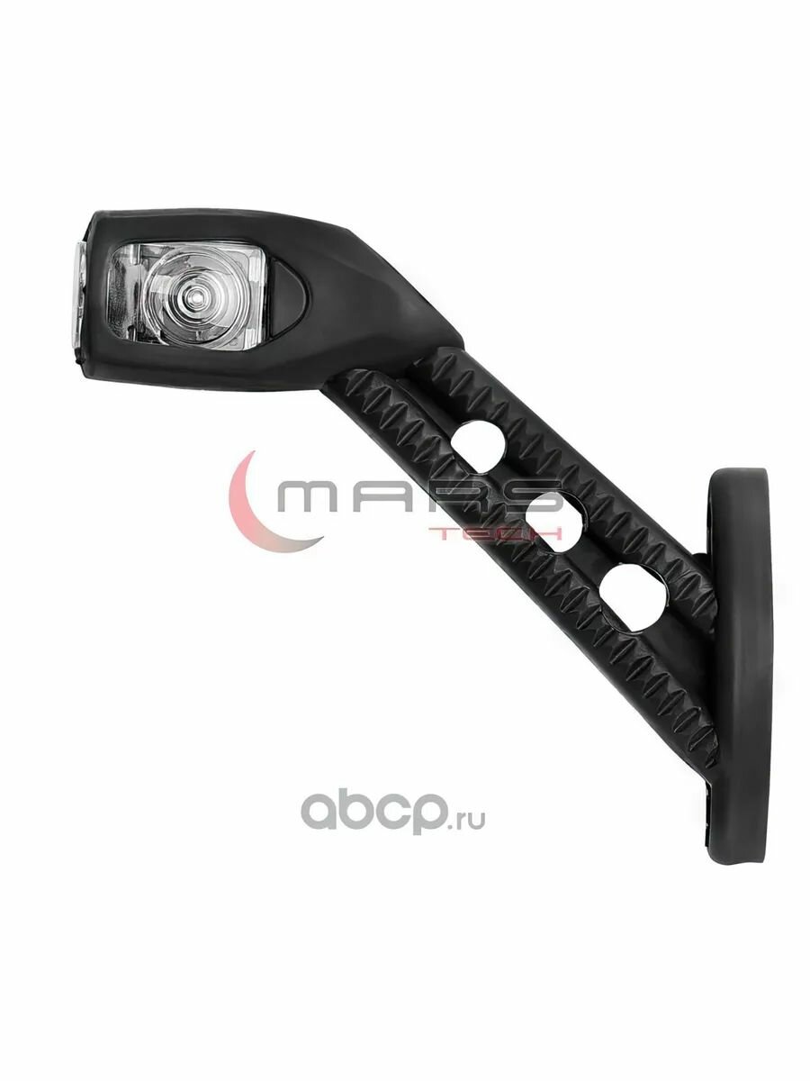Фонарь габаритный рожок LED 24V прямоуг. белые стекла
