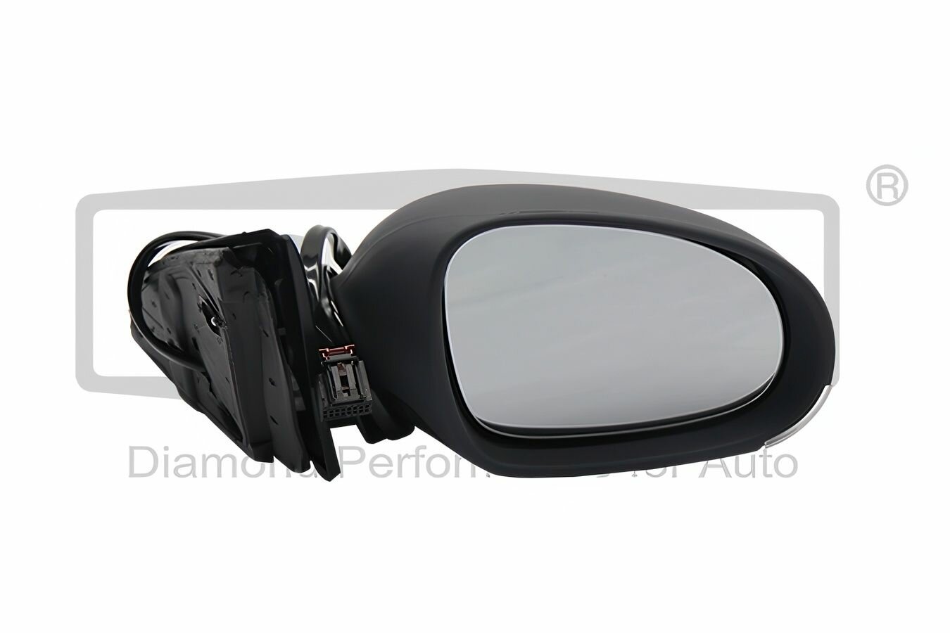 Зеркало правое 7 контактов для Фольксваген Гольф 5, 6, Ван 6, Джетта 3 88570095902 DPA