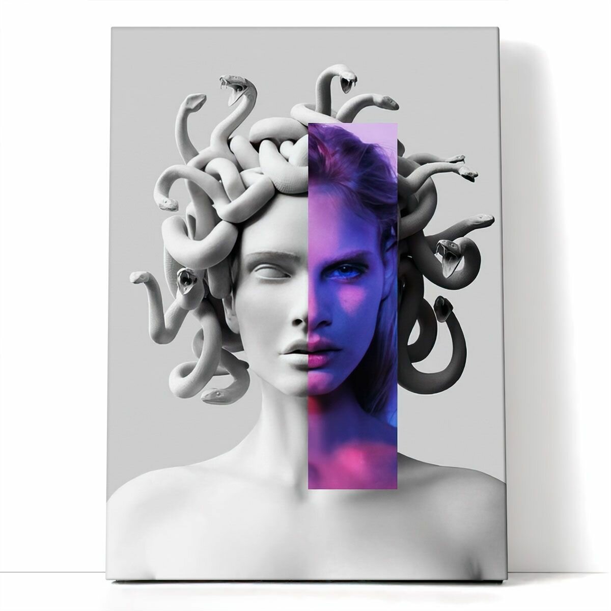 Интерьерная картина на холсте/Медуза Горгона арт 2