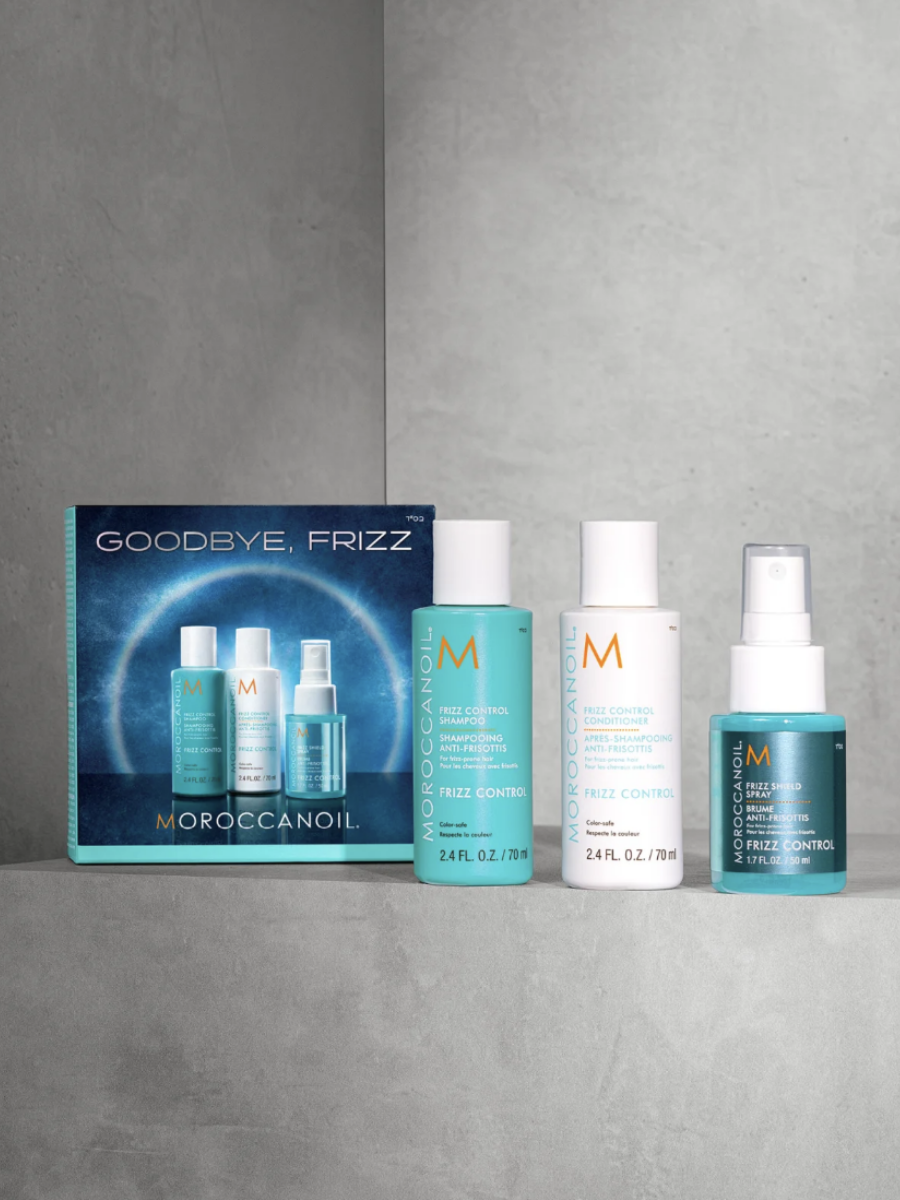 Набор "FRIZZ DISCOVERY 2024" (шампунь 70мл+ кондиц 70мл+ спрей-защита 50мл для непослушных волос)