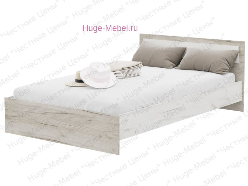 Кровать 90х200 "Гармония КР 603 крафт" Huge Mebel . Ширина 952 Высота 2032. Кровати