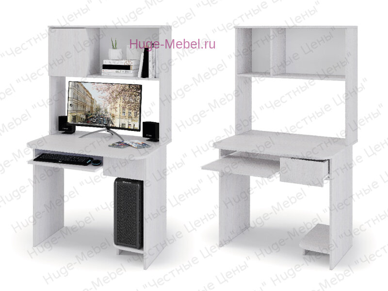 Стол компьютерный №2 анкор Huge Mebel Столы компьютерные. Ширина 900 Высота 1580