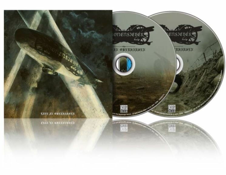 Фирменное издание Kanonenfieber - Live In Oberhausen CD+Blu-ray