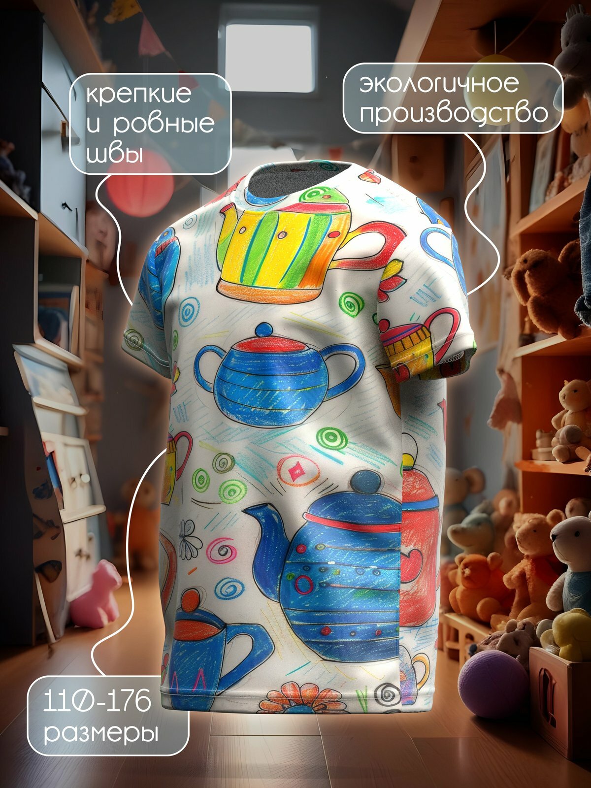 Футболка PANiN Brand, размер 128 — фото 1