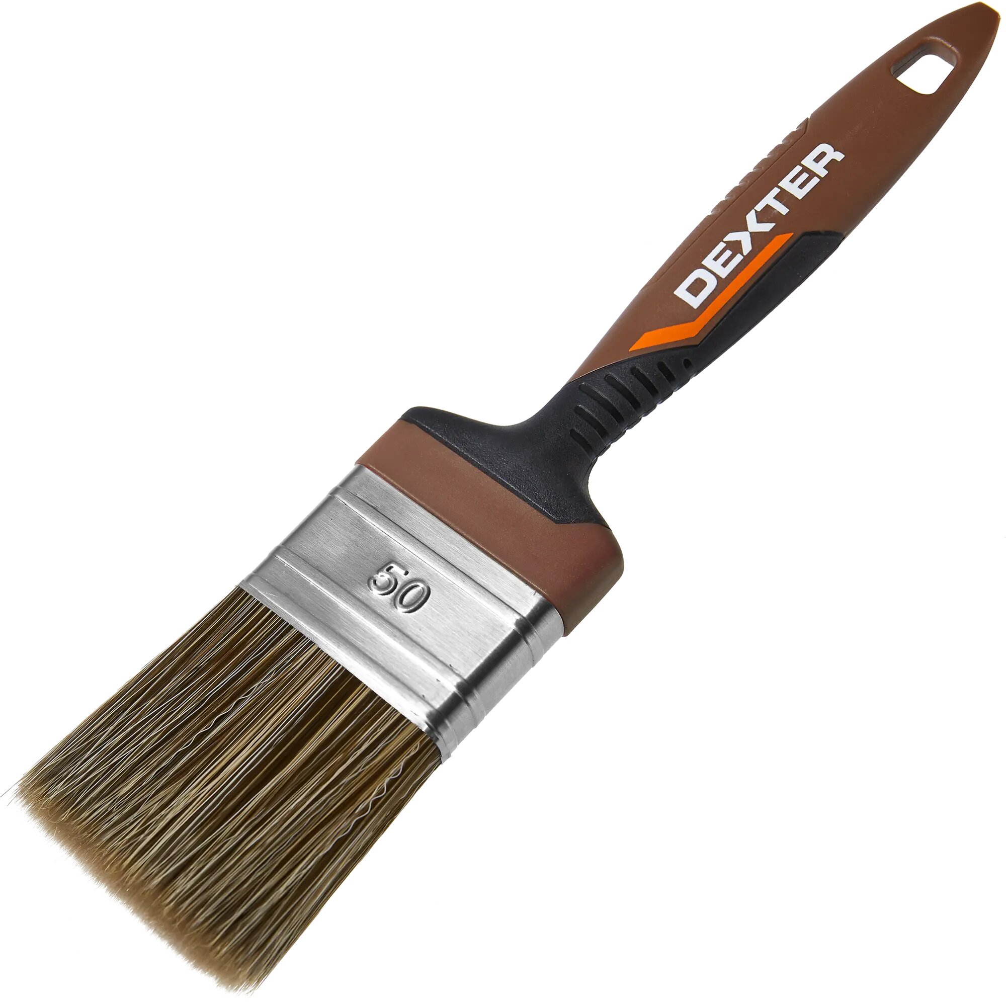Dexter кисть 50 мм для лаков и антисептиков универсальная рабочая кисть для покрытия