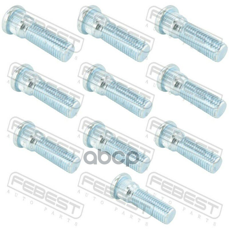 Шпилька колёсная (10 шт. в упаковке) FEBEST 0184-001-PCS10 Febest арт. 0184-001-PCS10
