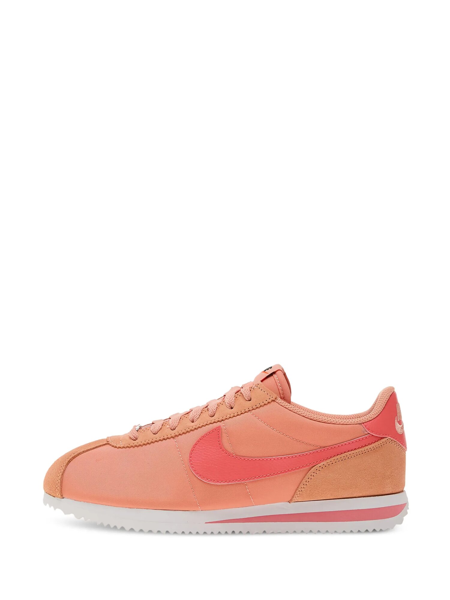 Кроссовки NIKE Cortez, размер 5 US, черный/серый/оранжевый — фото 1