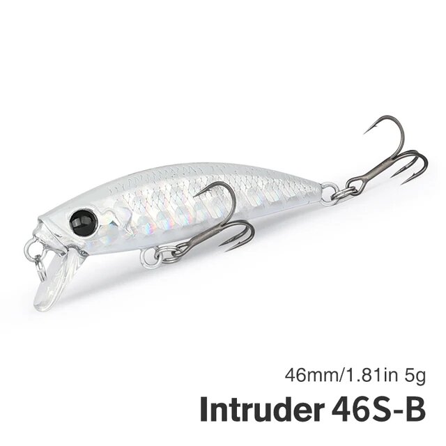 HISTOLURE TSURINOYA-Sinking Minnow Fishing Lure 46S Белый, DW135 B