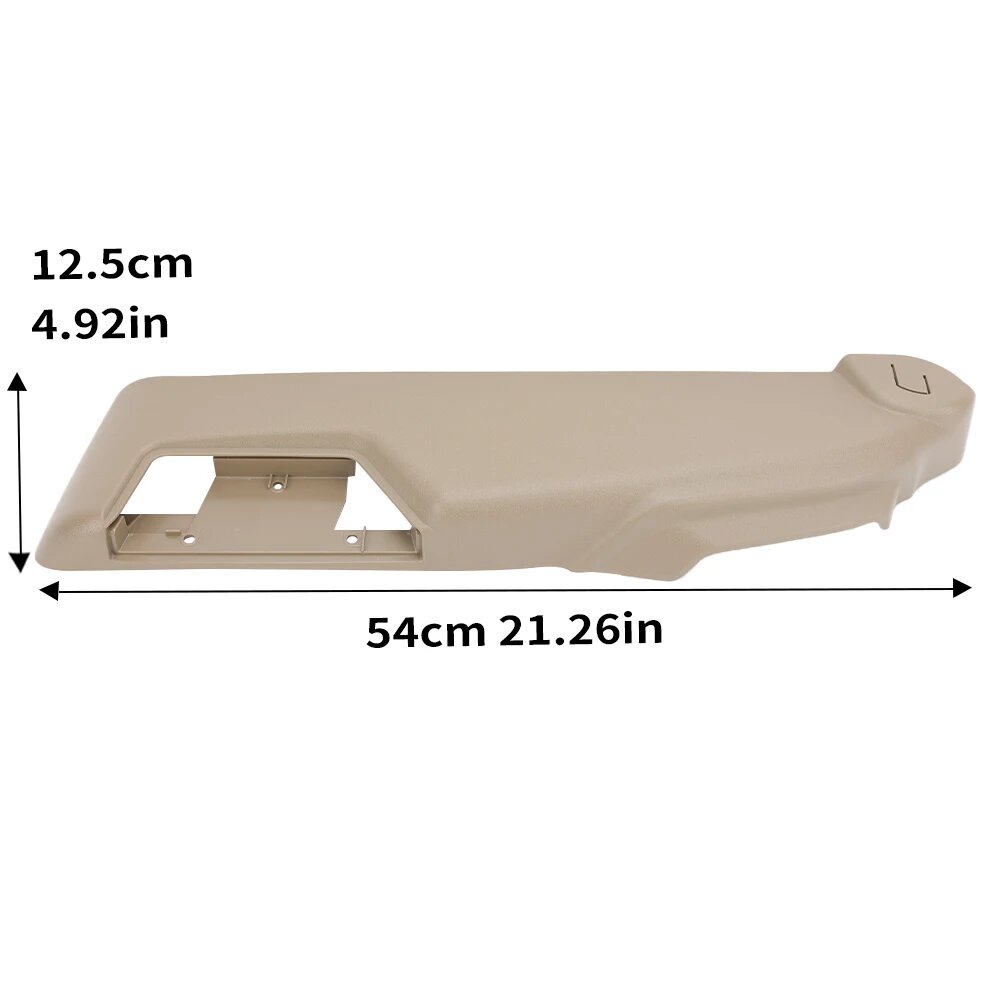 Переднее сиденье, правая боковая панель переключателя, накладка для Volvo XC90 2005-2014, 1PC Beige