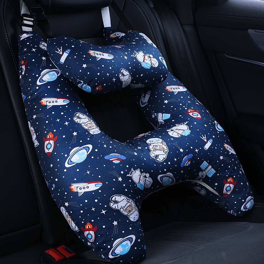Подушка автомобильная, для детей, с Н-образным дизайном, 1 шт