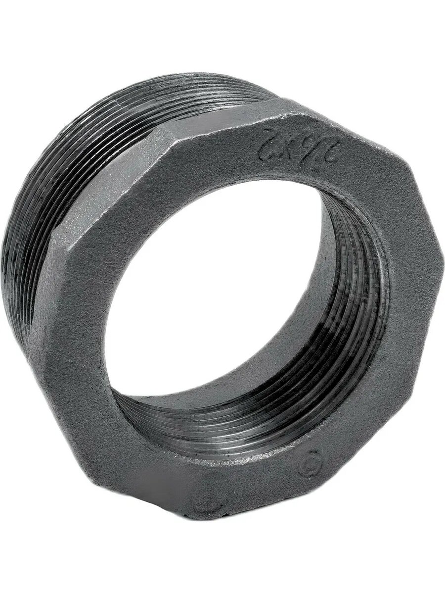 Футорка чугунная 1 1/4"х1/2" AV ENGINEERING черная (AVEC481011412)