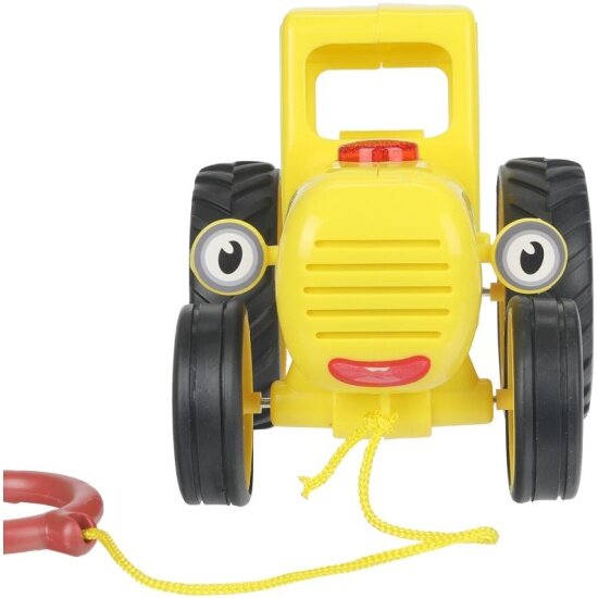 Музыкальная каталка Умка HT848-R3 жёлтая 30+ песен, звуков и загадок Синий Трактор