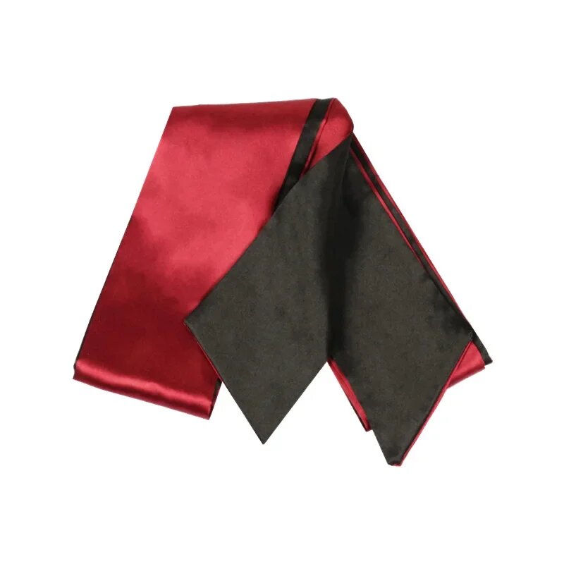 Шелковые патчи для глаз Savour Red Black