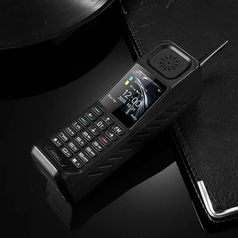 AJQK H999 Мини-телефон с двумя SIM-картами, black
