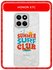 Чехол на Honor X7c / Хонор X7c с принтом "Summer surf club", прозрачный