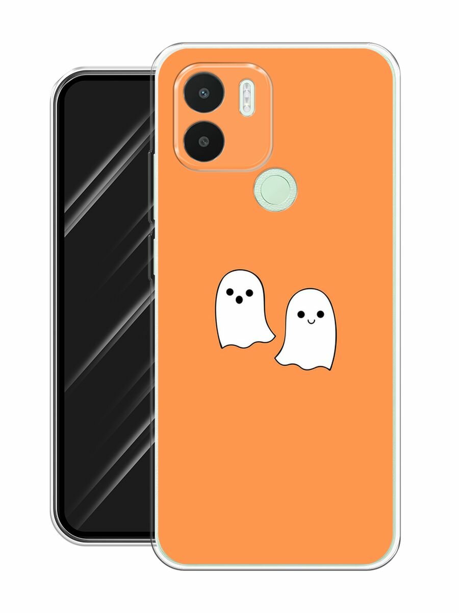 Чехол на Xiaomi Redmi A1+/Redmi A2+/Poco C51/C50 / Редми A1+ с принтом Cute ghosts — фото 1