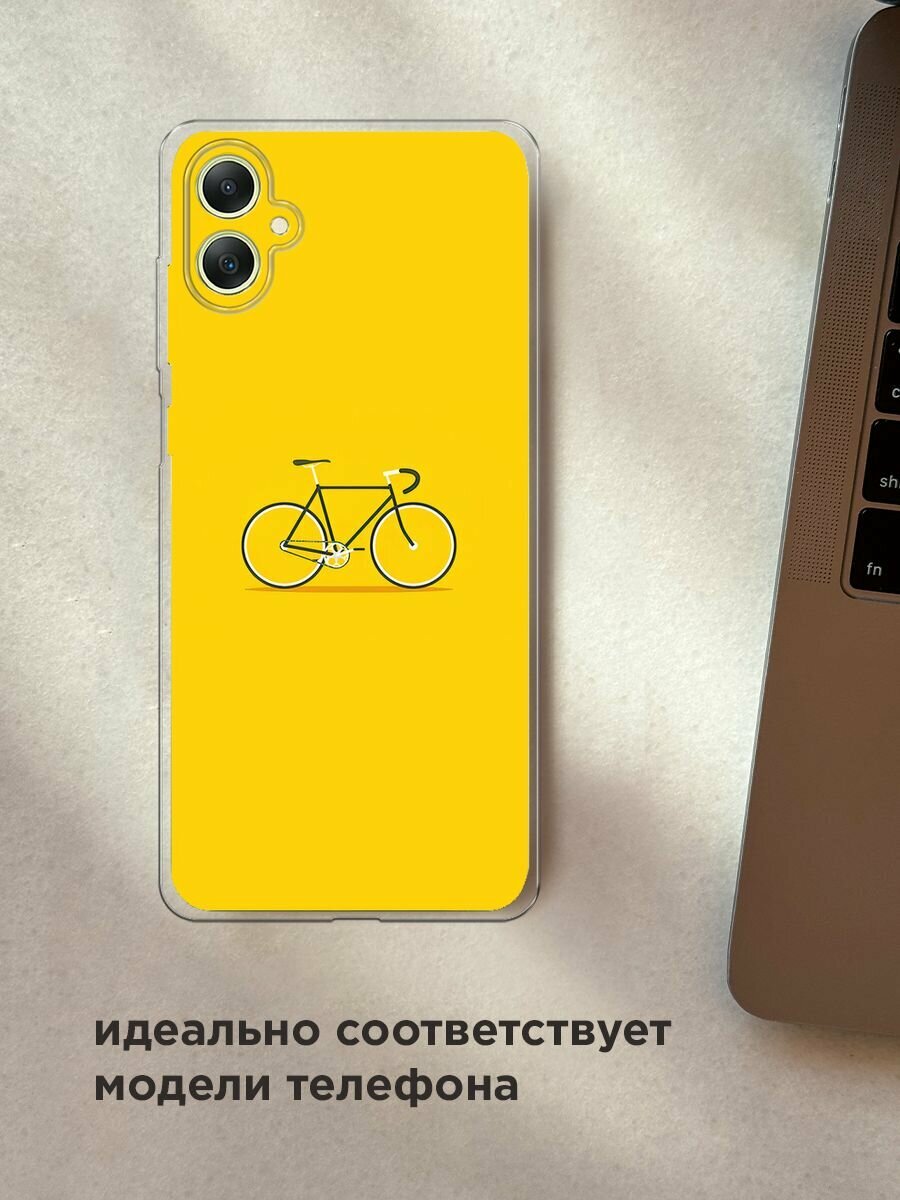 Чехол на Samsung Galaxy A06 / Самсунг Галакси А06 с принтом "Хобби велосипед 1" — фото 1
