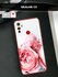 Силиконовый чехол на Realme C3 / Реалми C3 с принтом "Пионы на белом"