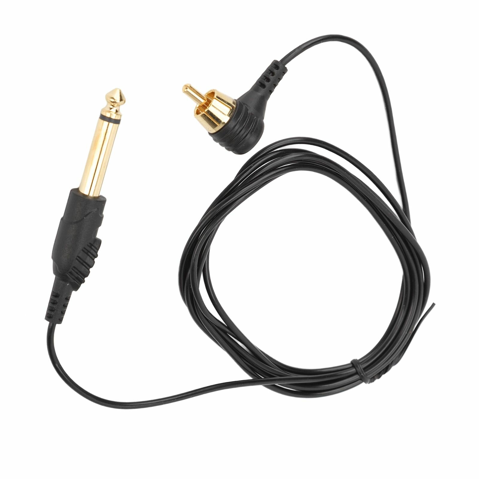 6,2-футовый кабель для татуировки с зажимом RCA TPE, совместимый с блоком питания тату-машинки и тату-ручкой для надежной работы