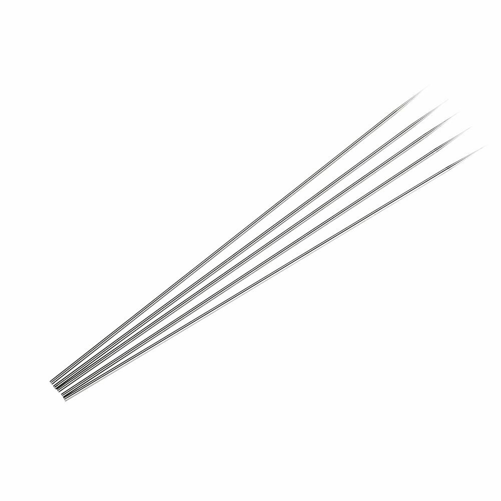 Аксессуары для игл аэрографа 0,2 мм, 5 шт, детали для гравитационной окрасочной машины, обеспечивающие точный контроль подачи жидкости и плавную работу аэрографа