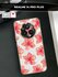 Чехол на Realme 14 Pro+ / Реалми 14 Про+ с принтом "Pink flowers"