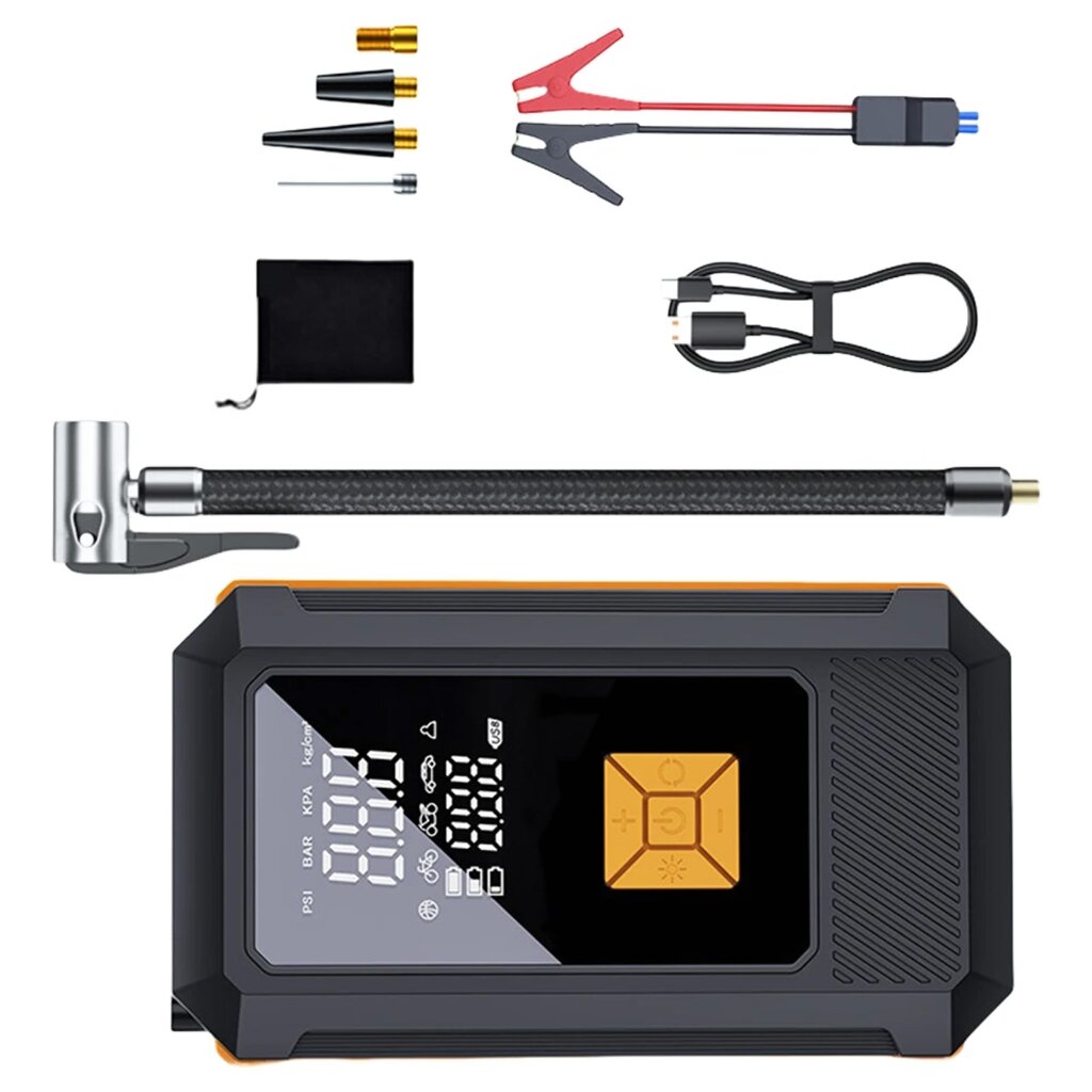 Универсальный Автомобильный Стартер для аварийного накачивания шин Для обеспечения безопасности при поездках на дальние расстояния