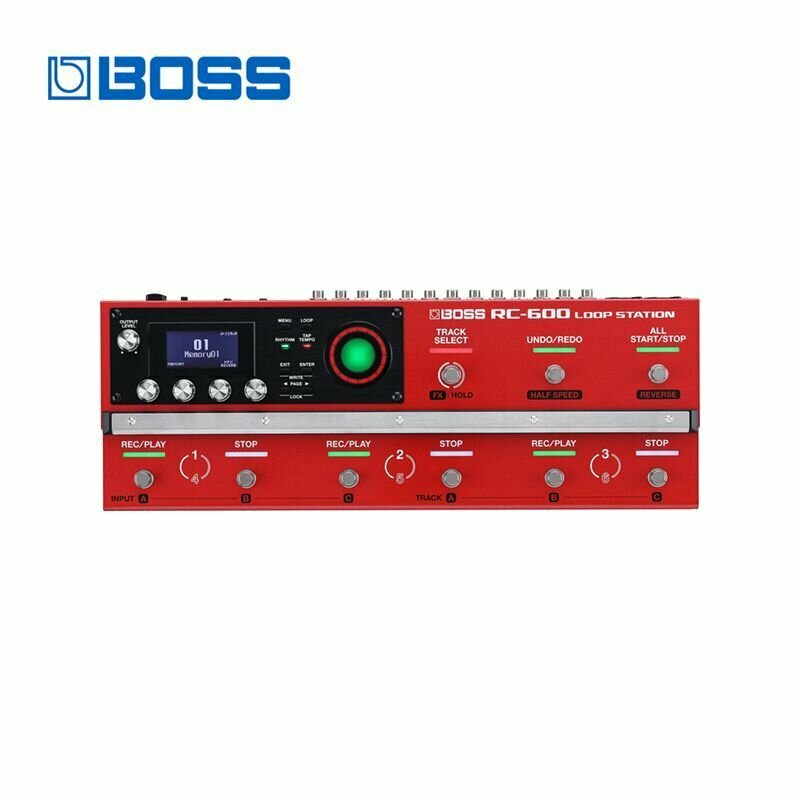 BOSS RC-600 Многофункциональная педаль эффектов Loop Station для электрогитары и бас-драм-машины